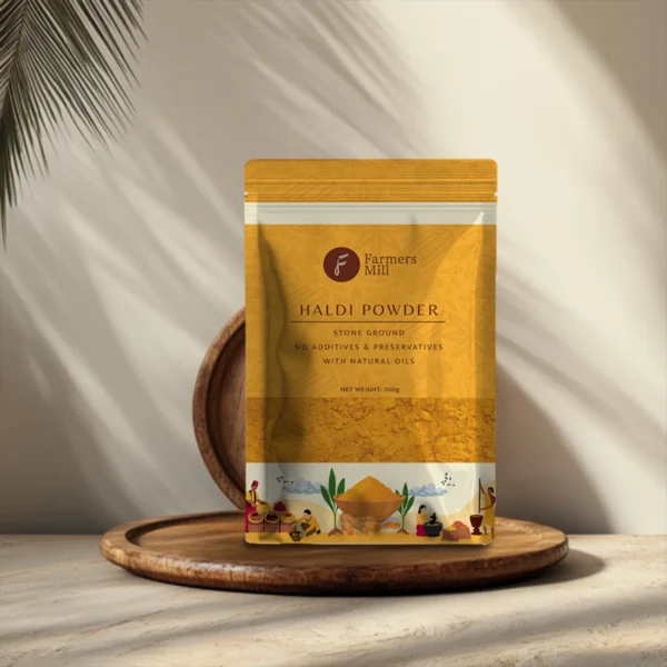 Stone Ground Haldi Powder – Farmers Mill